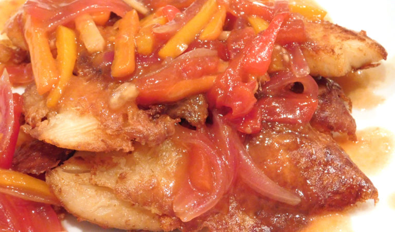 Tilapia Fillet Fish Escabeche Recipe - The Cooking Pinay